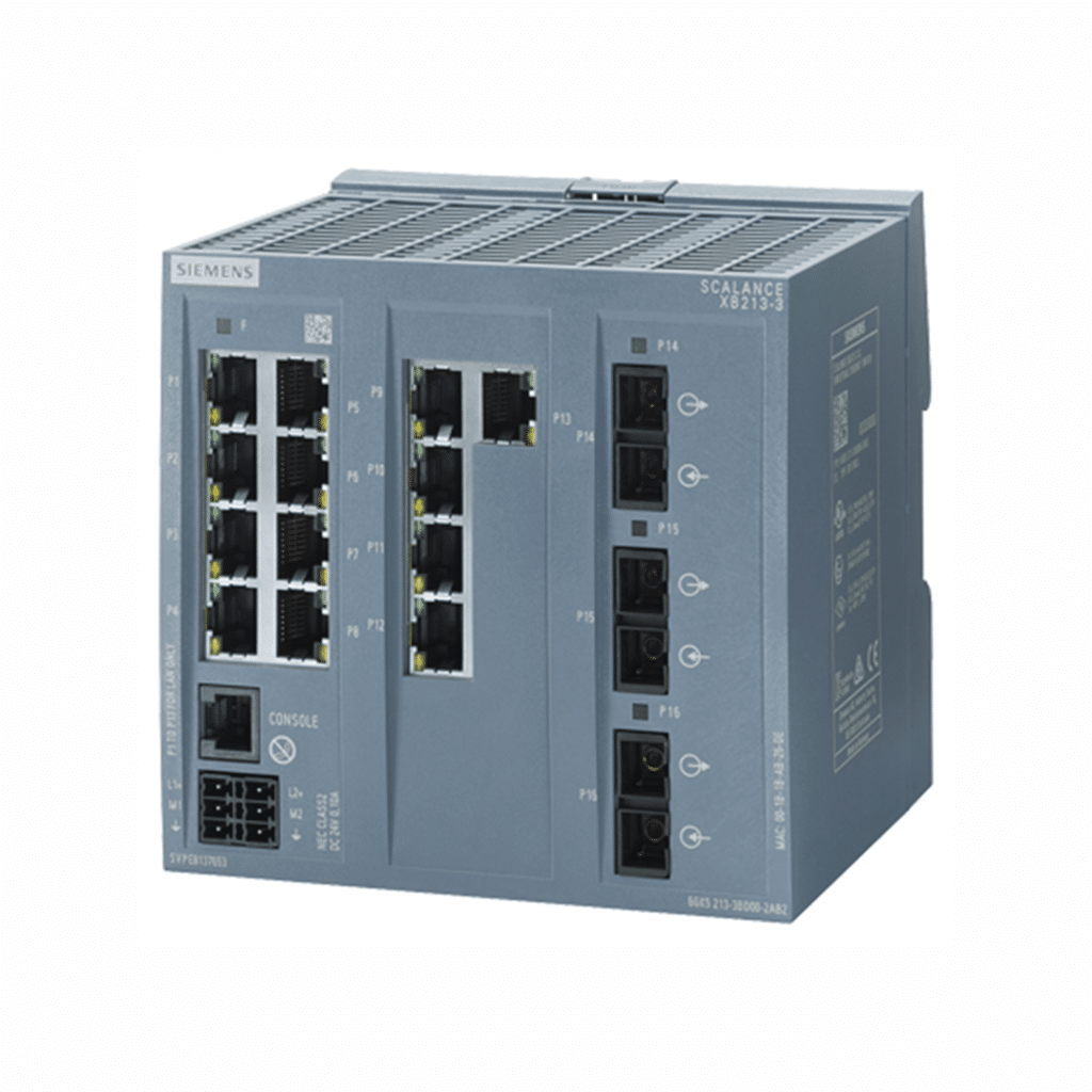 SCALANCE XB213-3 MANAGED LAYER 2 IE SWITCH SIEMENS - پیروزنام